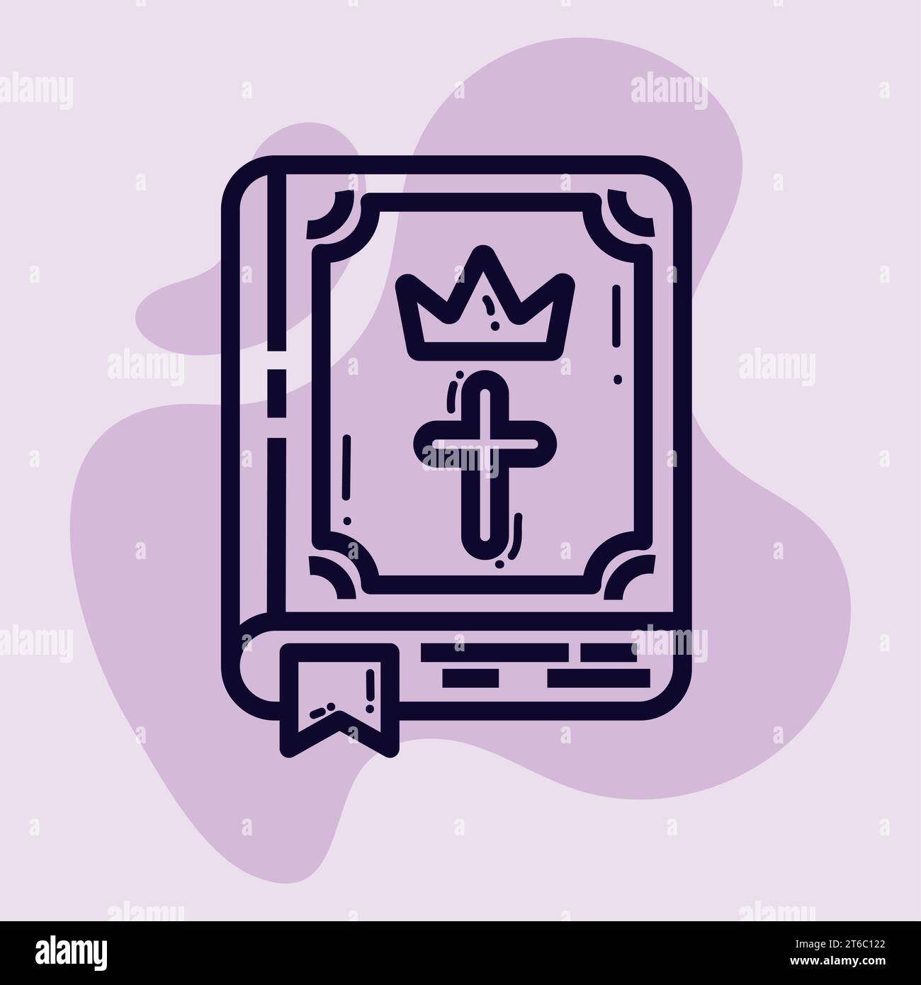 ISolated royalty book icon Vector Stock Vector Image & Art - Alamy