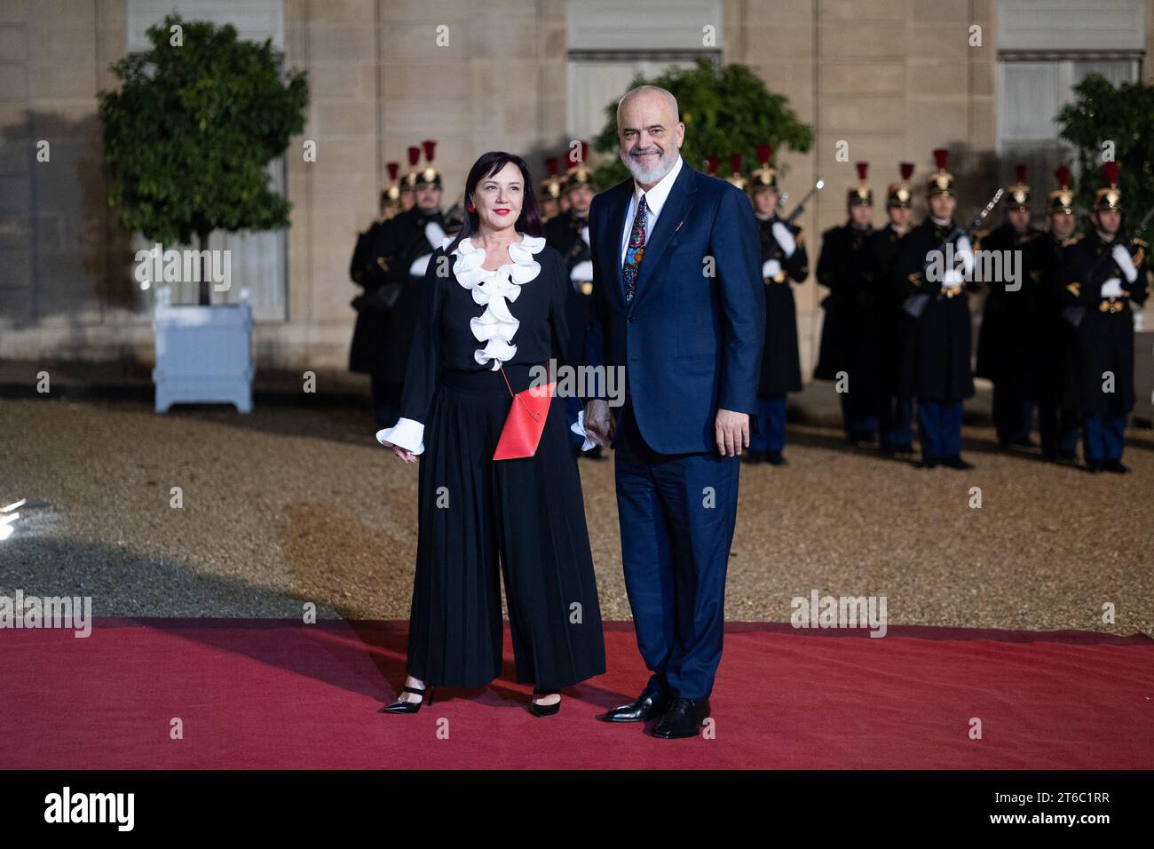 Elysee Palace in Paris on November 9, 2023. Albania Prime minister Edi ...