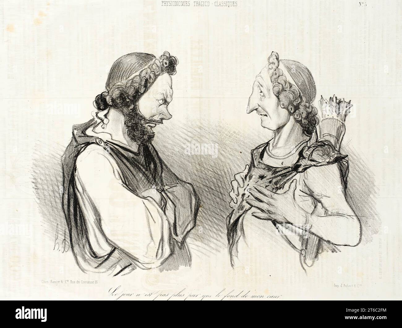 Le jour n'est pas plus pur que le fond de mon coeur. (Phedre), 1841 ...