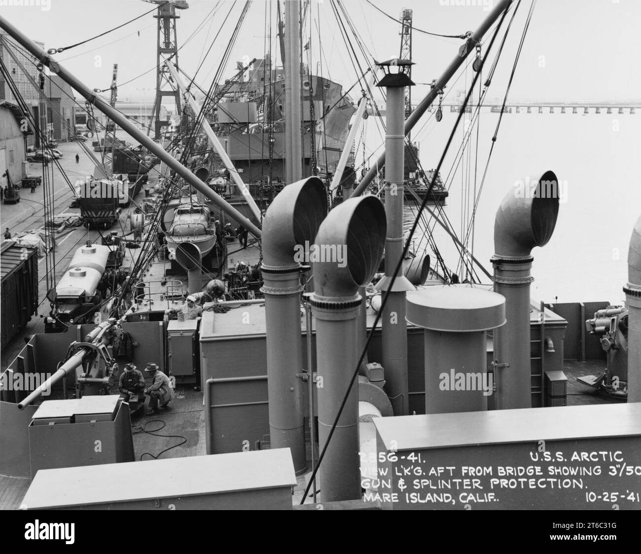 USS Arctic - 19 Stock Photo - Alamy