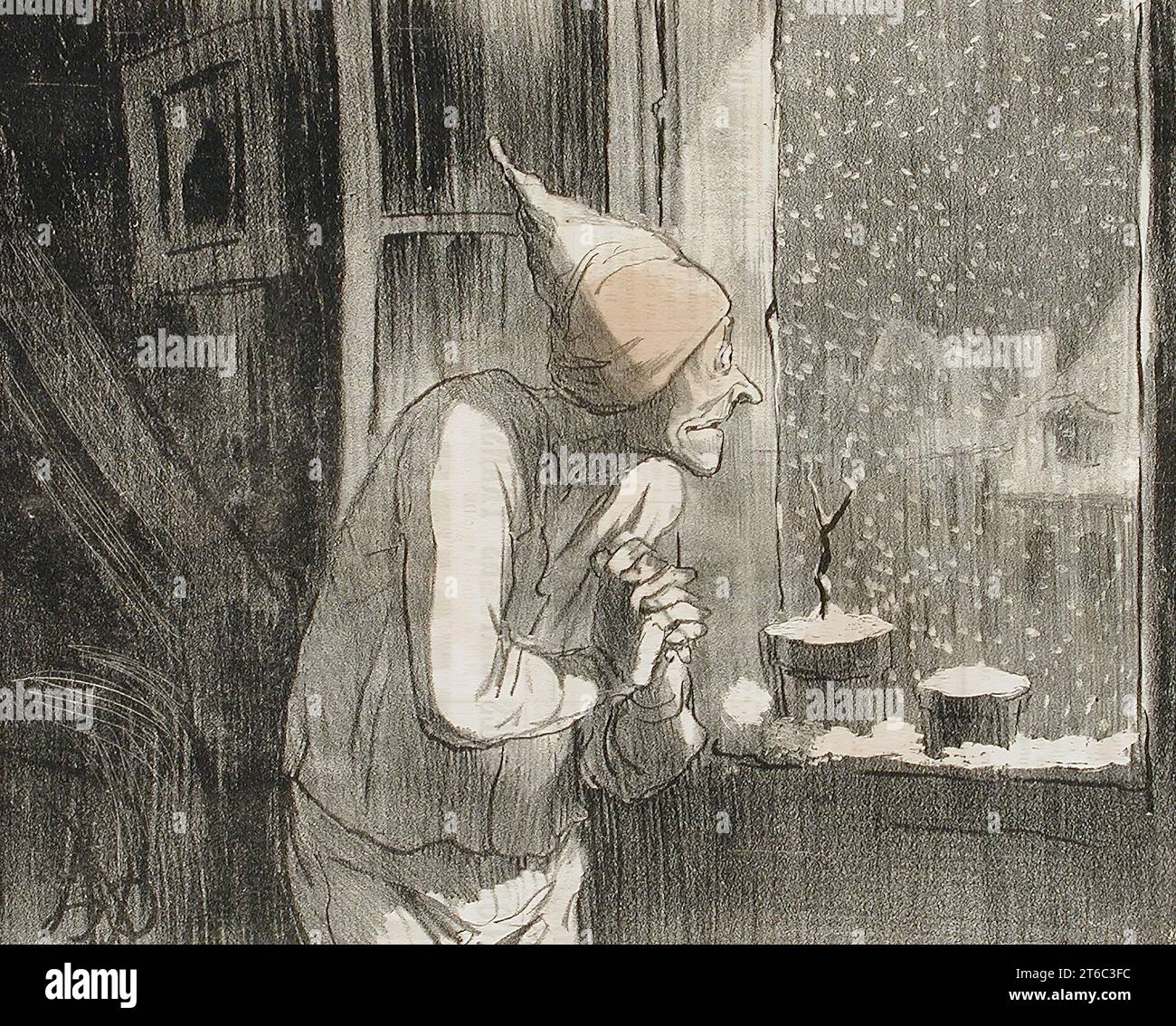 De la neige, de la vraie neige..., 1853. 'De la neige, de la vraie ...