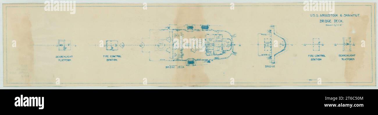 USS Aroostook (CM-3) and USS Shawmut (CM-4)- Booklet of General Plans ...