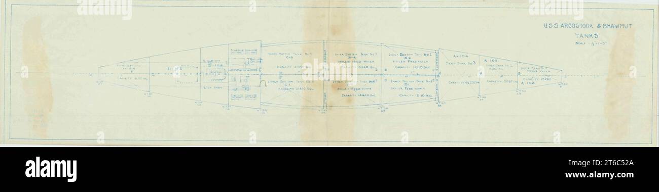 USS Aroostook (CM-3) and USS Shawmut (CM-4)- Booklet of General Plans ...
