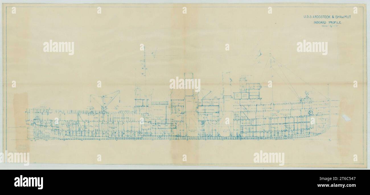 USS Aroostook (CM-3) and USS Shawmut (CM-4)- Booklet of General Plans ...