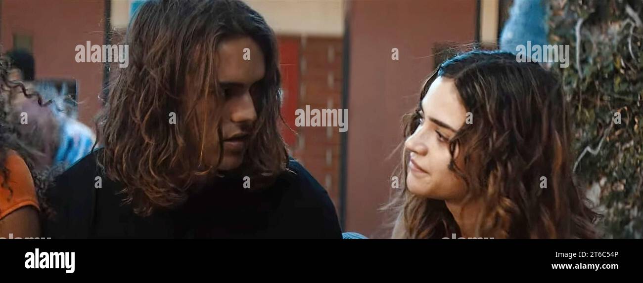 DELTOPIA, from left: Charlie Gillespie, Luna Blaise, 2023. © Lionsgate ...