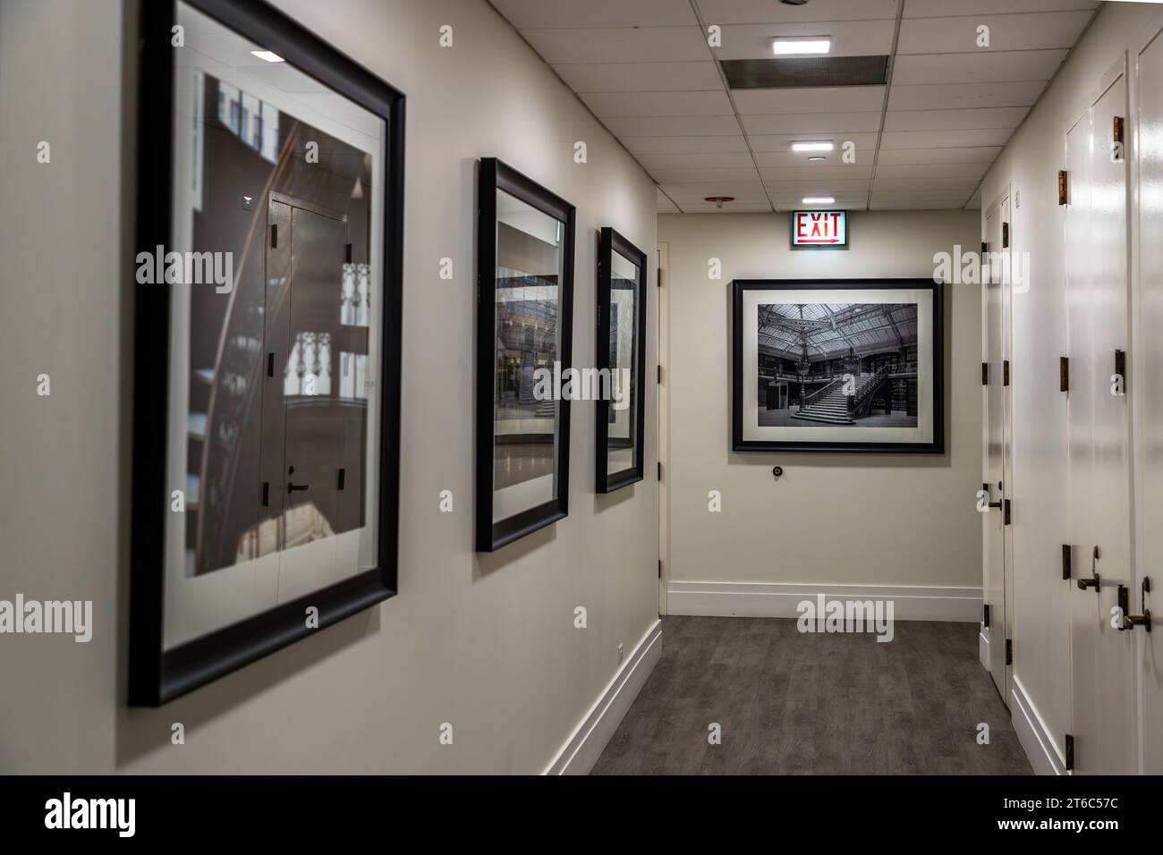 Rookery Building from 1888 in Downtown Chicago, Illinois, United States ...