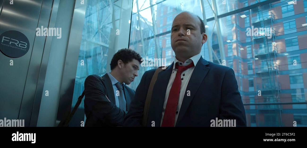 BANK OF DAVE, from left: Joel Fry, Rory Kinnear, 2023. © Samuel Goldwyn ...