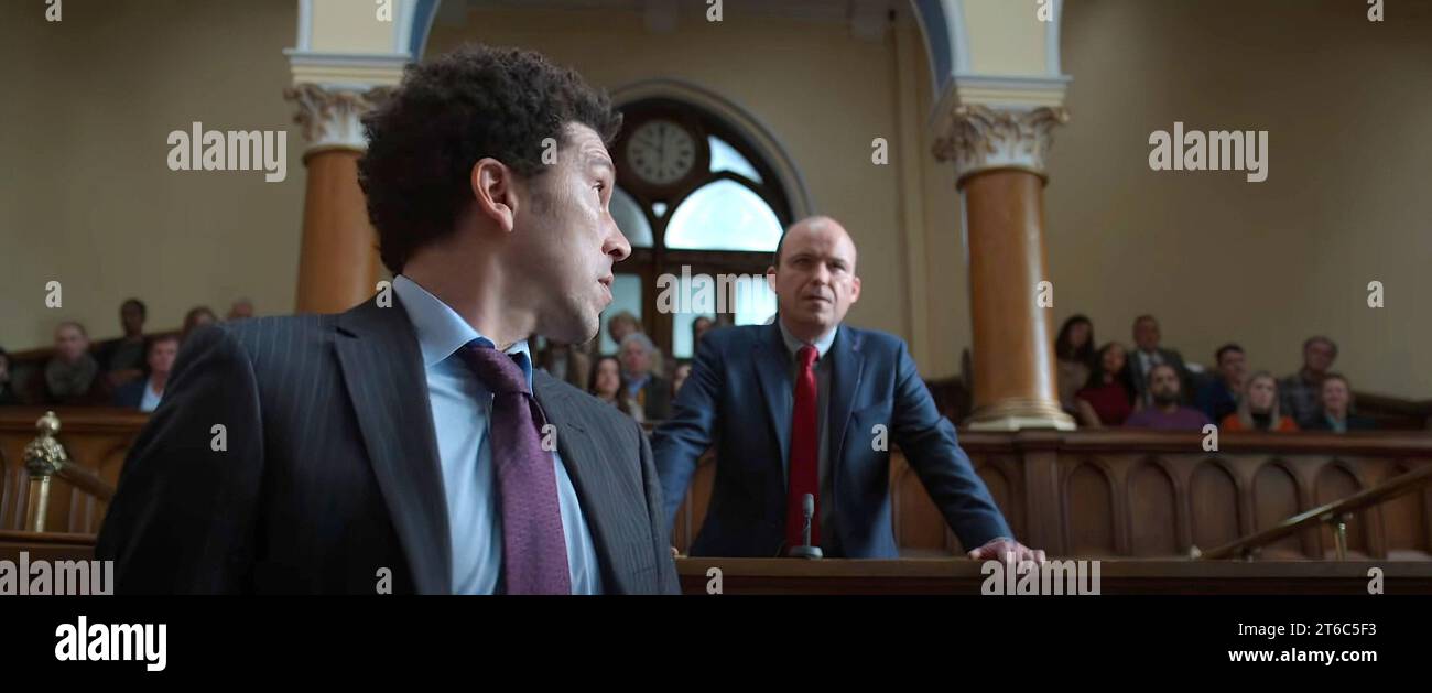BANK OF DAVE, from left: Joel Fry, Rory Kinnear, 2023. © Samuel Goldwyn ...