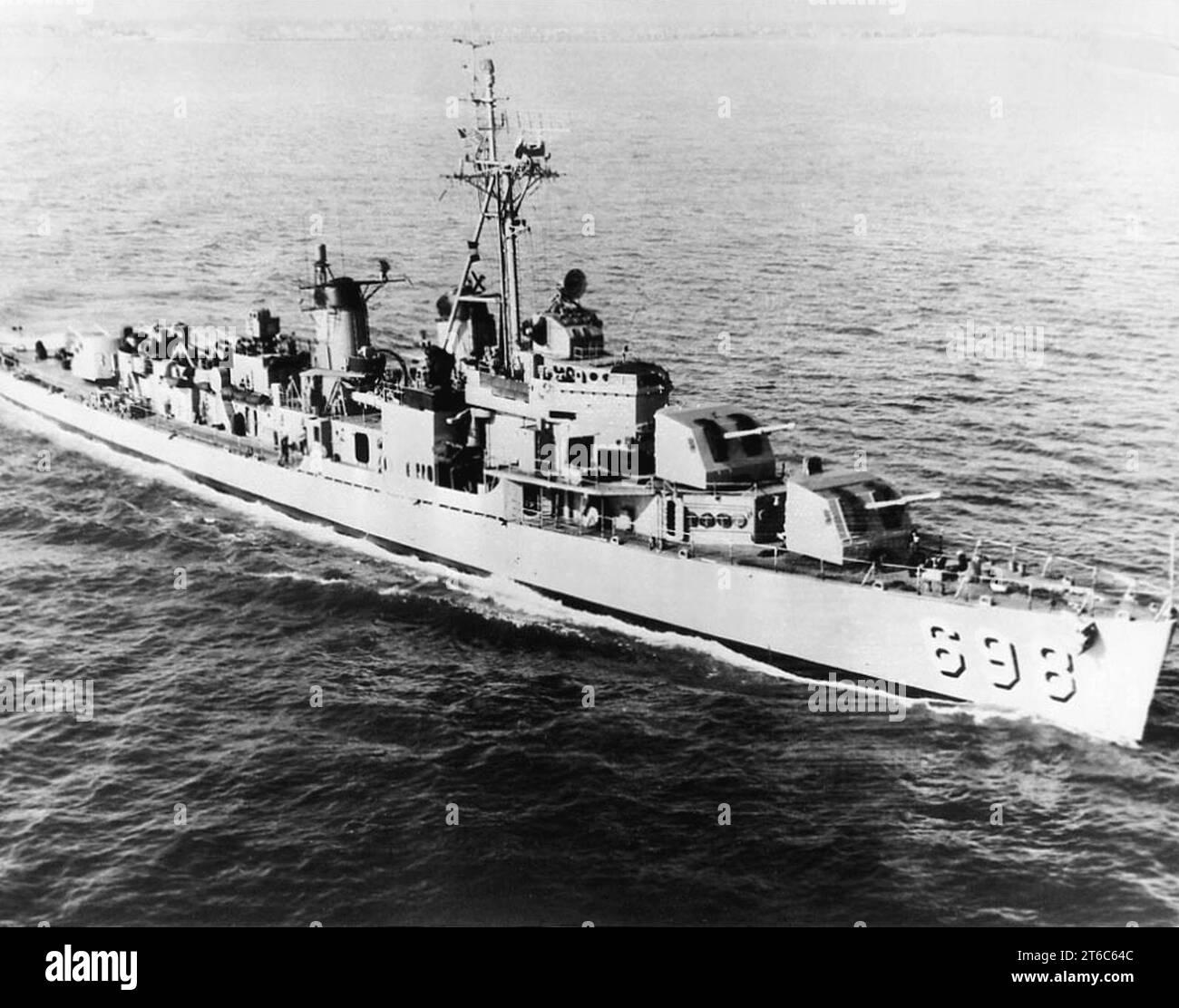 USS Ault (DD-698) underway in the mid-1950s Stock Photo - Alamy
