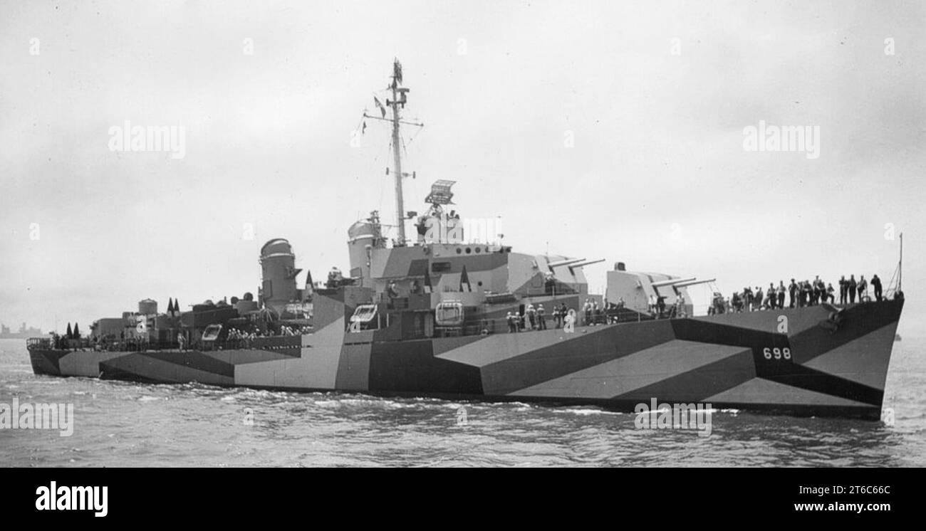 USS Ault (DD-698 Stock Photo - Alamy