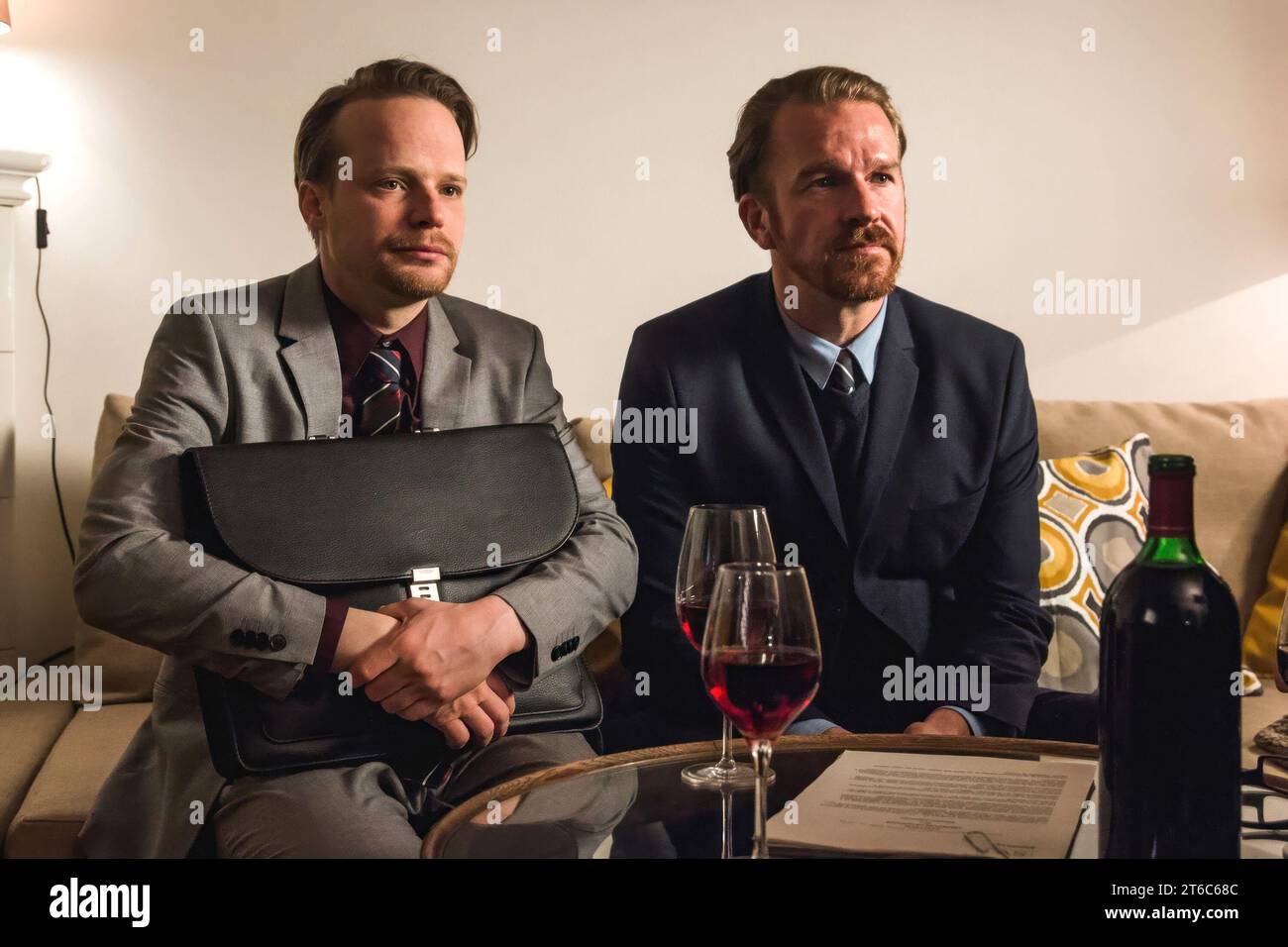 THE OWNERS, (aka VLASTNICI), from left: Krystof Hadek, Stanislav Majer ...