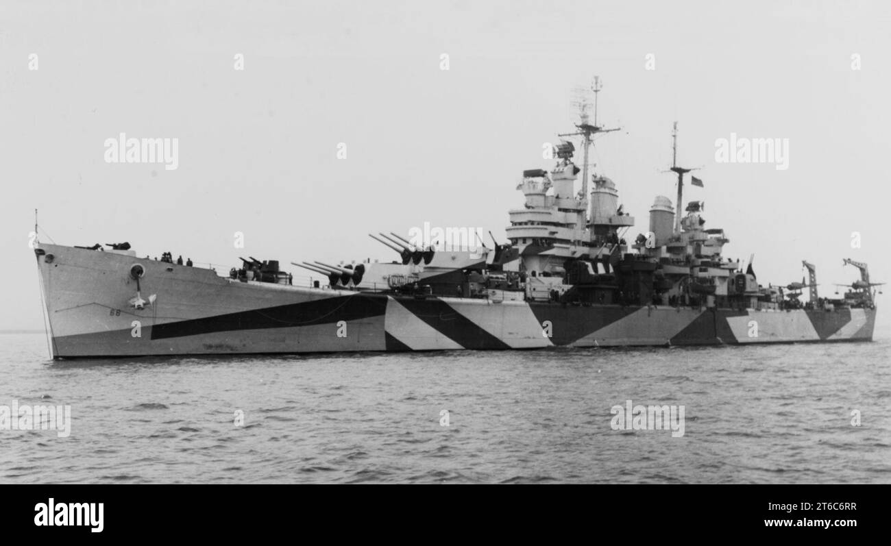 USS Baltimore (CA-68) off the Mare Island Naval Shipyard on 18 October ...