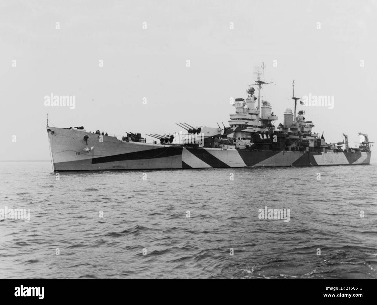 USS Baltimore (CA-68) off the Mare Island Naval Shipyard on 18 October ...