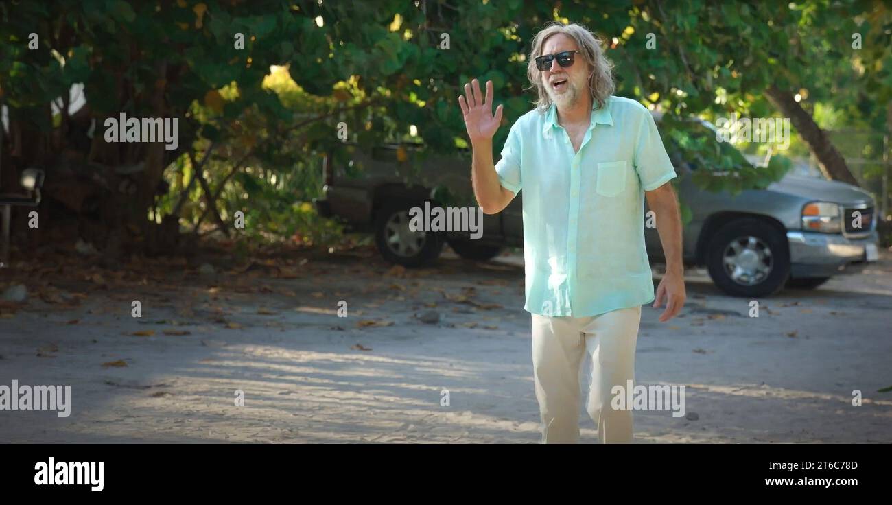 THE RETIREMENT PLAN, Nicolas Cage, 2023. © Falling Down Pictures ...