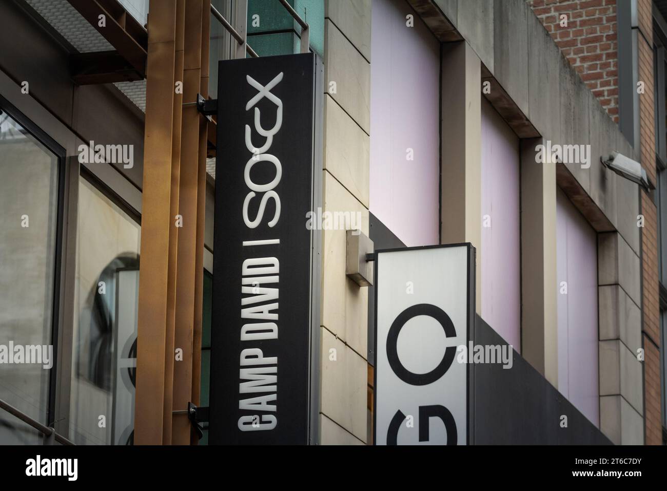 Camp david logo hi-res stock photography and images - Alamy