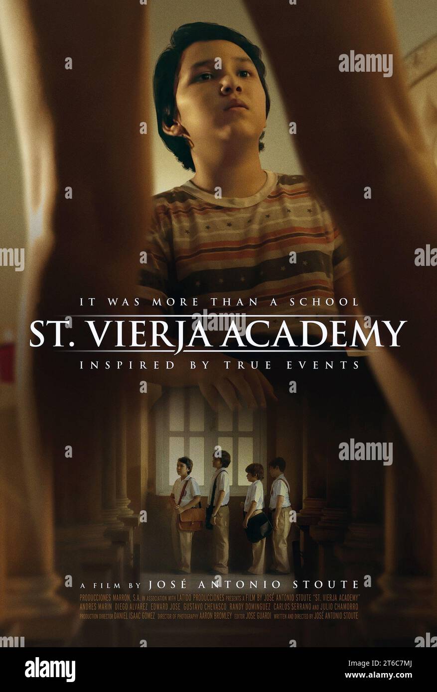 ST. VIERJA ACADEMY, poster, Andres Marin, 2024. © Cimarron Films ...