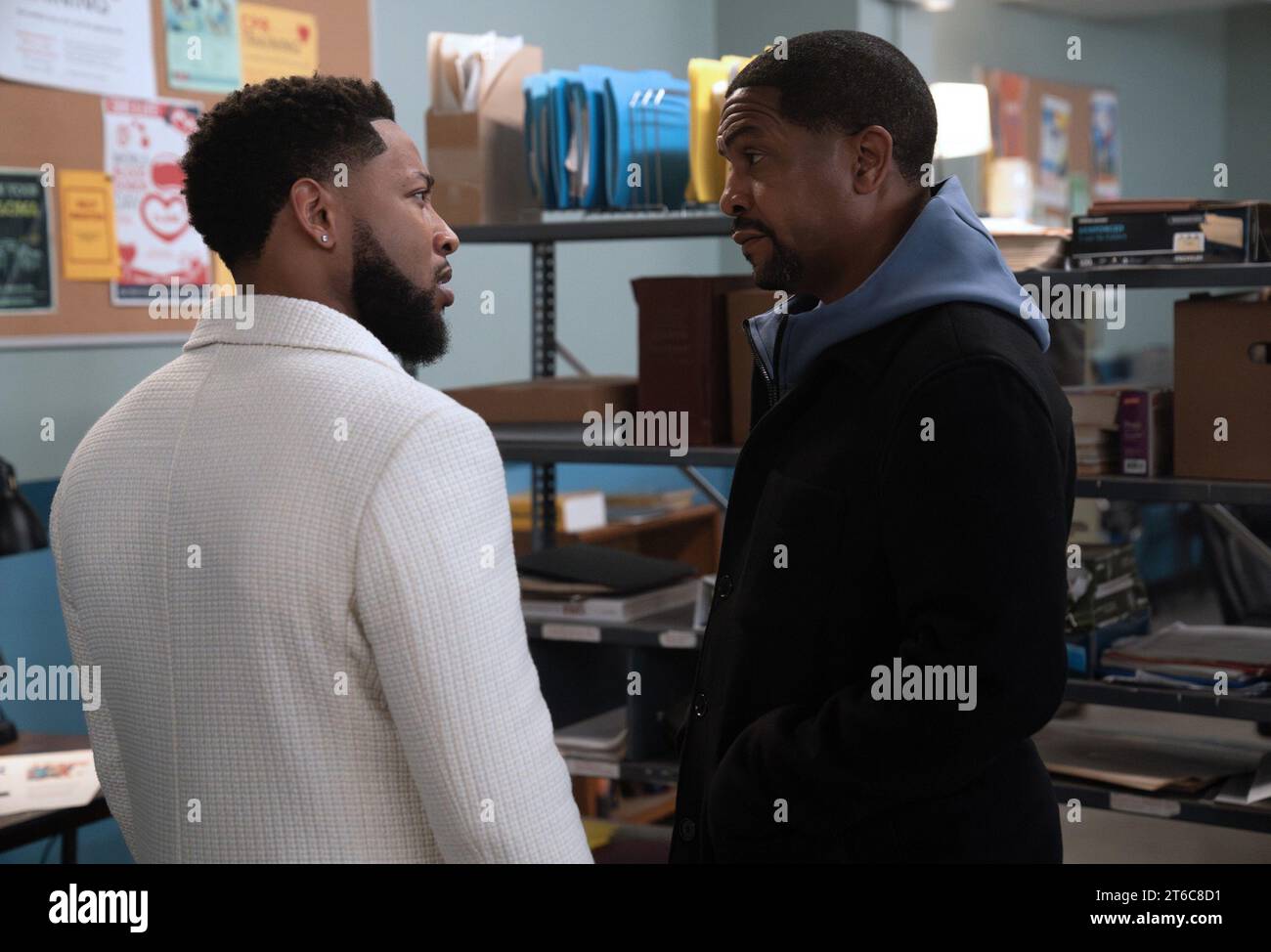 THE CHI, from left: Jacob Latimore, Rolando Boyce, ReUp', (Season 6, ep ...