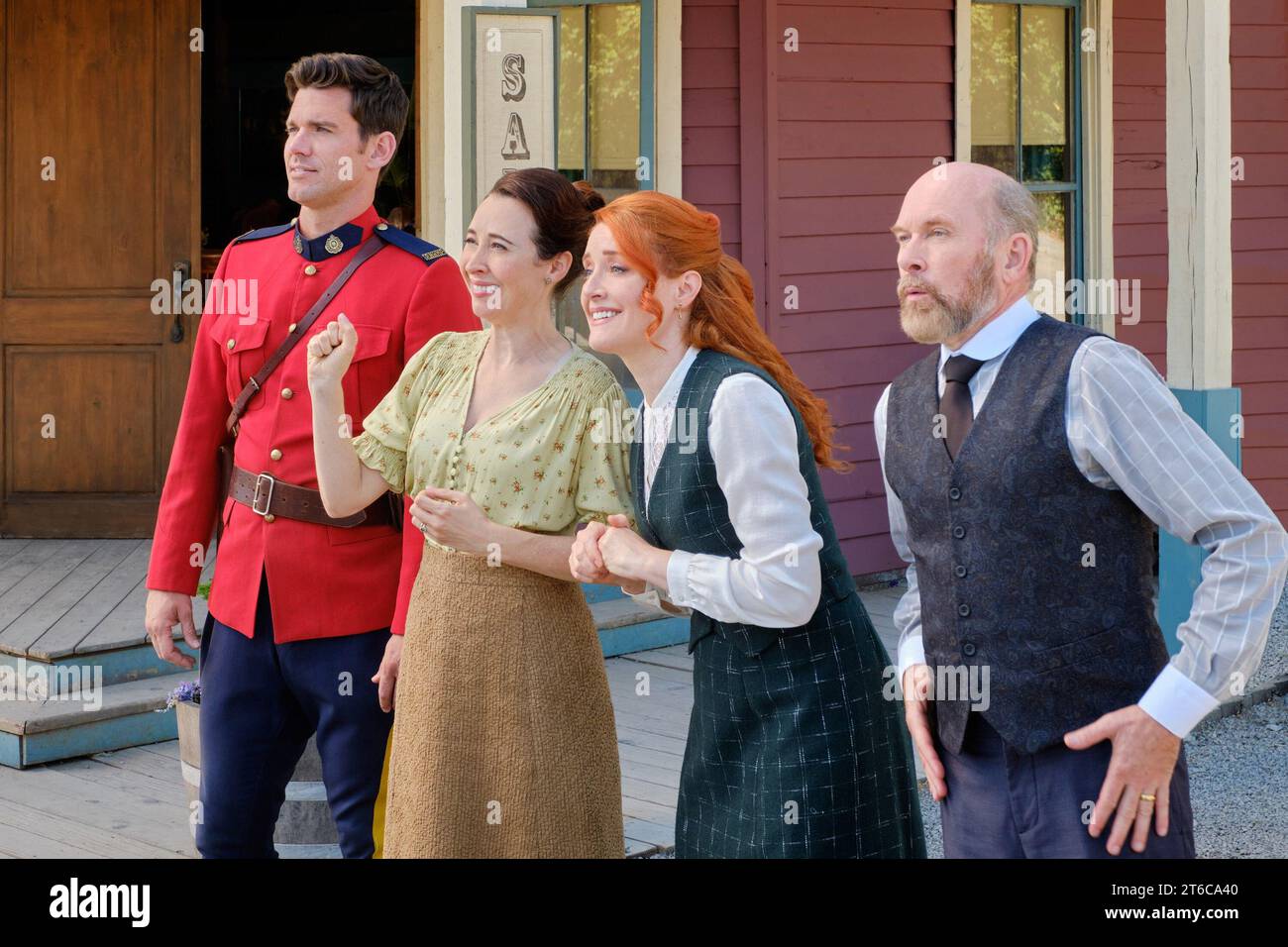 WHEN CALLS THE HEART, from left: Kevin McGarry, Loretta Walsh, Johannah ...