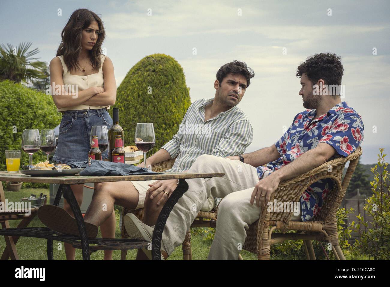 WHO IS ERIN CARTER?, from left: Evin Ahmad, Sean Teale, Pep Ambros ...