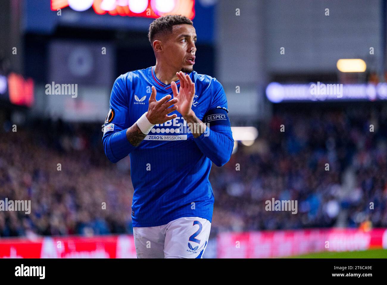 James tavernier rangers november 2023 hi-res stock photography and ...