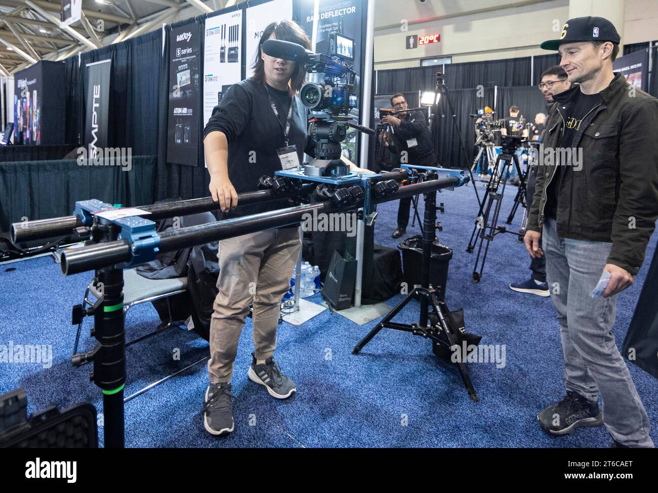 Toronto, Canada. 9th Nov, 2023. People visit the 2023 ProFusion Expo in ...