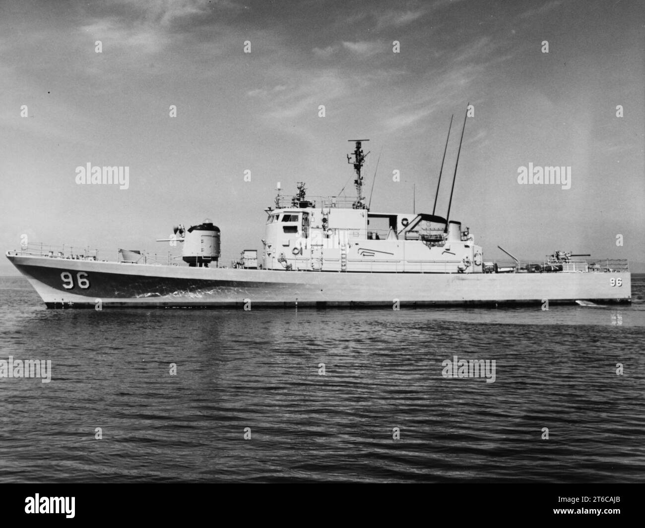 USS Benicia (PG-96) underway on 17 April 1970 Stock Photo - Alamy