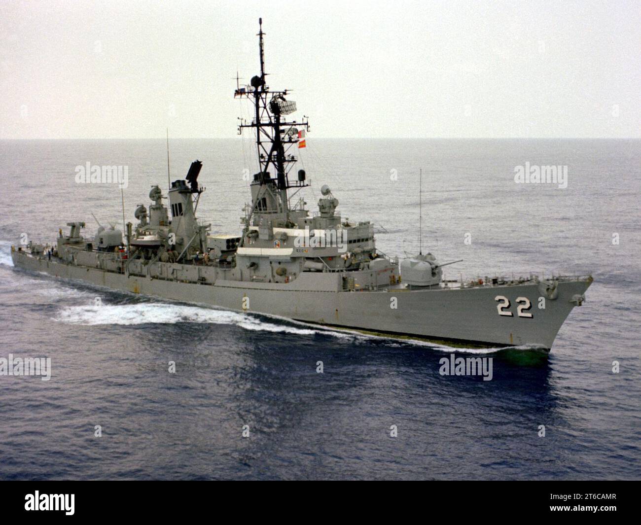 USS Benjamin Stoddert (DDG-22) underway on 1 February 1979 (6483130 ...