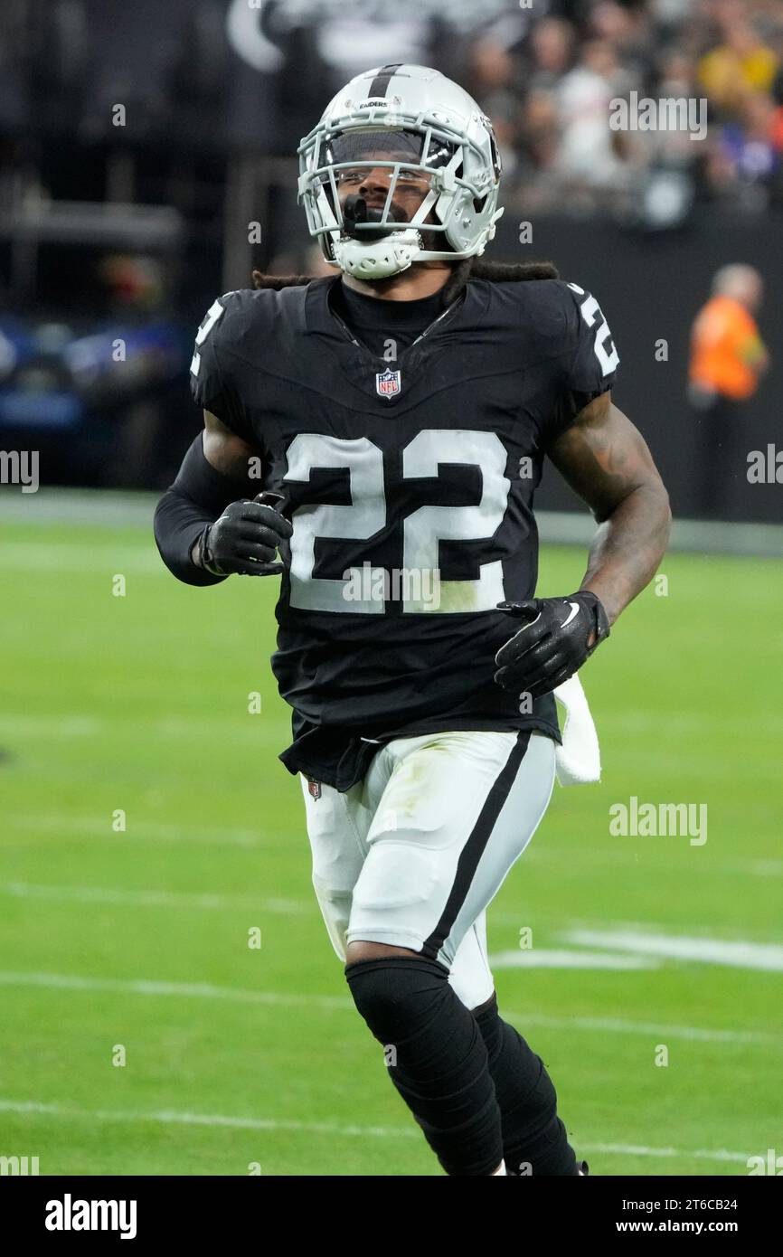 Las Vegas Raiders running back Ameer Abdullah (22) during the first ...