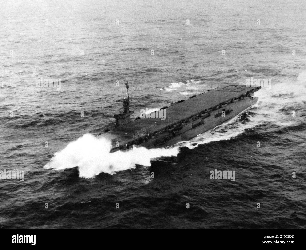 USS Bismarck Sea (CVE-95) underway on 24 June 1944 Stock Photo - Alamy