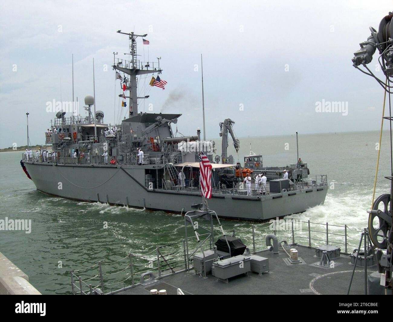 USS Black Hawk MHC-58 Stock Photo - Alamy