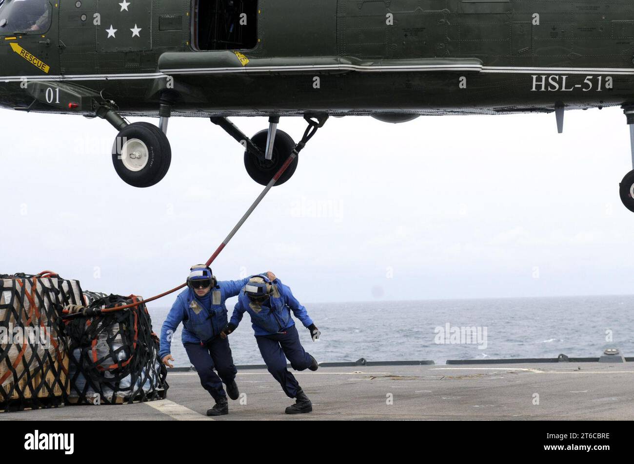 USS Blue Ridge action Stock Photo - Alamy