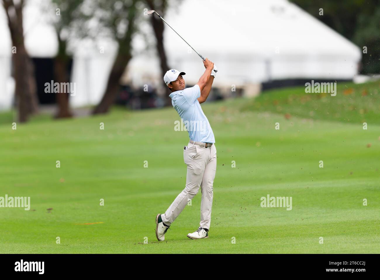 Hong Kong, China. 09th Nov, 2023. Taichi Kho of Hong Kong plays during ...