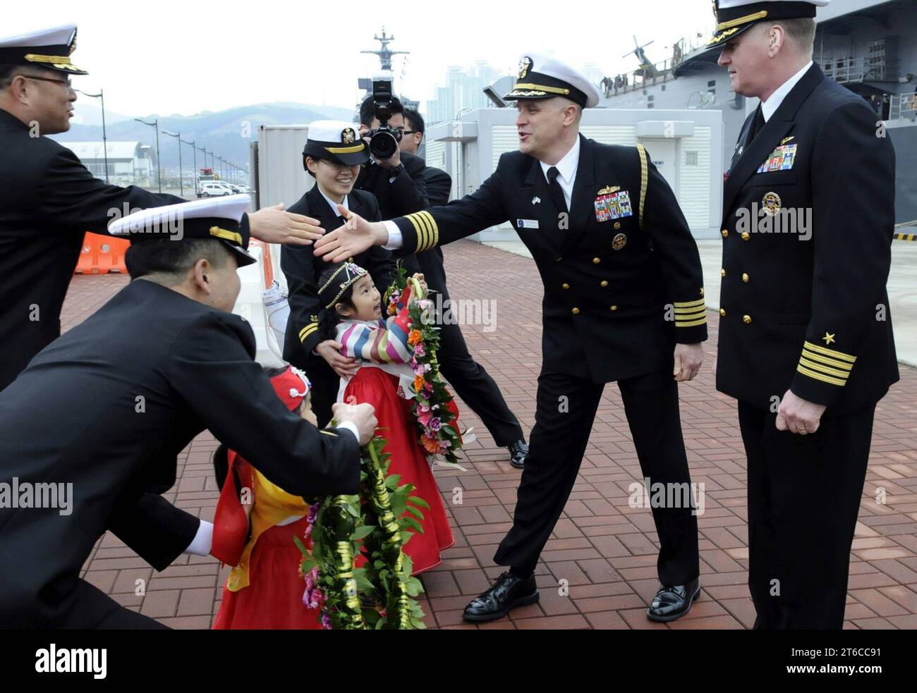 USS Blue Ridge Stock Photo - Alamy