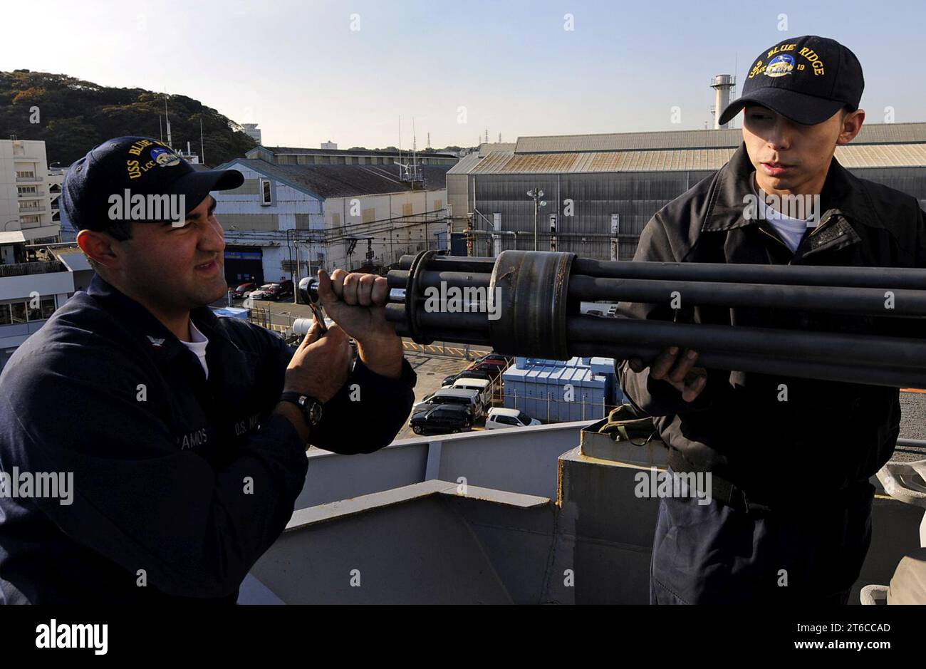 USS Blue Ridge Stock Photo - Alamy