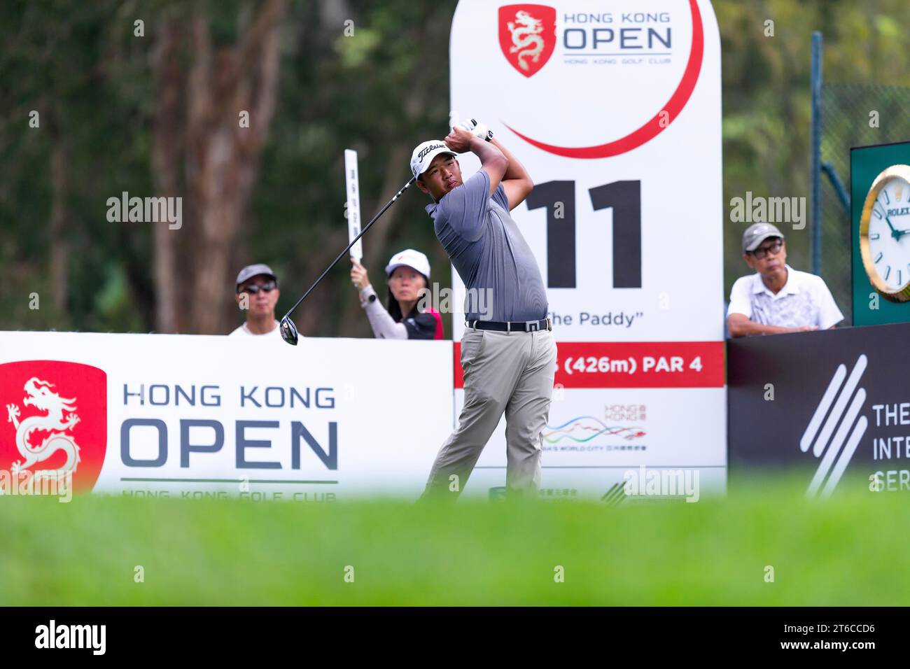 Hong Kong, China. 09th Nov, 2023. Settee Prakongvech of Thailand plays ...