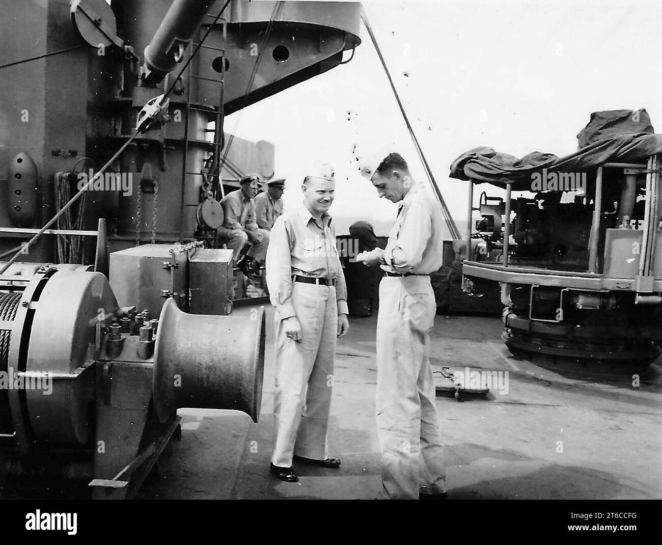 USS Blue Ridge Hollandia, New Guinea (2 Stock Photo - Alamy