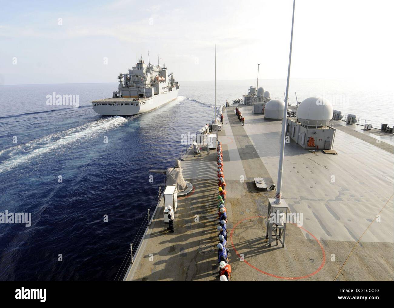 USS Blue Ridge operations 140530 Stock Photo - Alamy