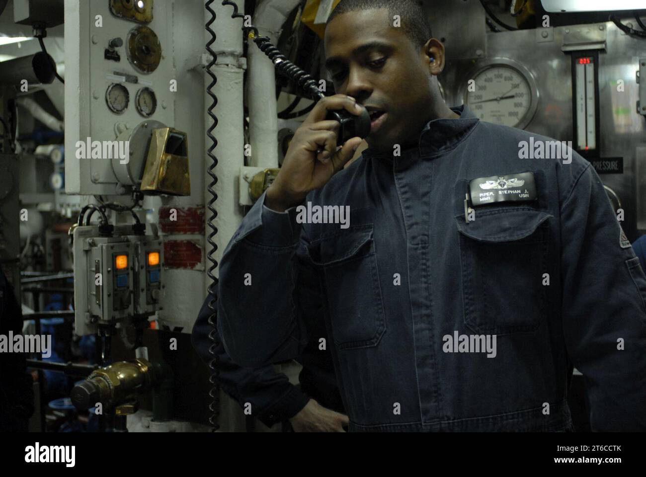 USS Blue Ridge operations 150223 Stock Photo - Alamy