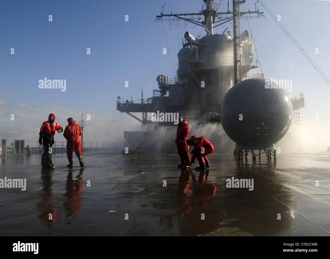 USS Blue Ridge operations 150302 Stock Photo - Alamy