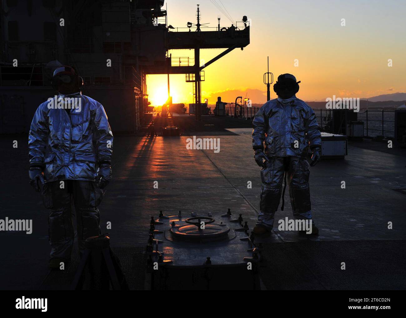 USS Blue Ridge operations 150303 Stock Photo - Alamy