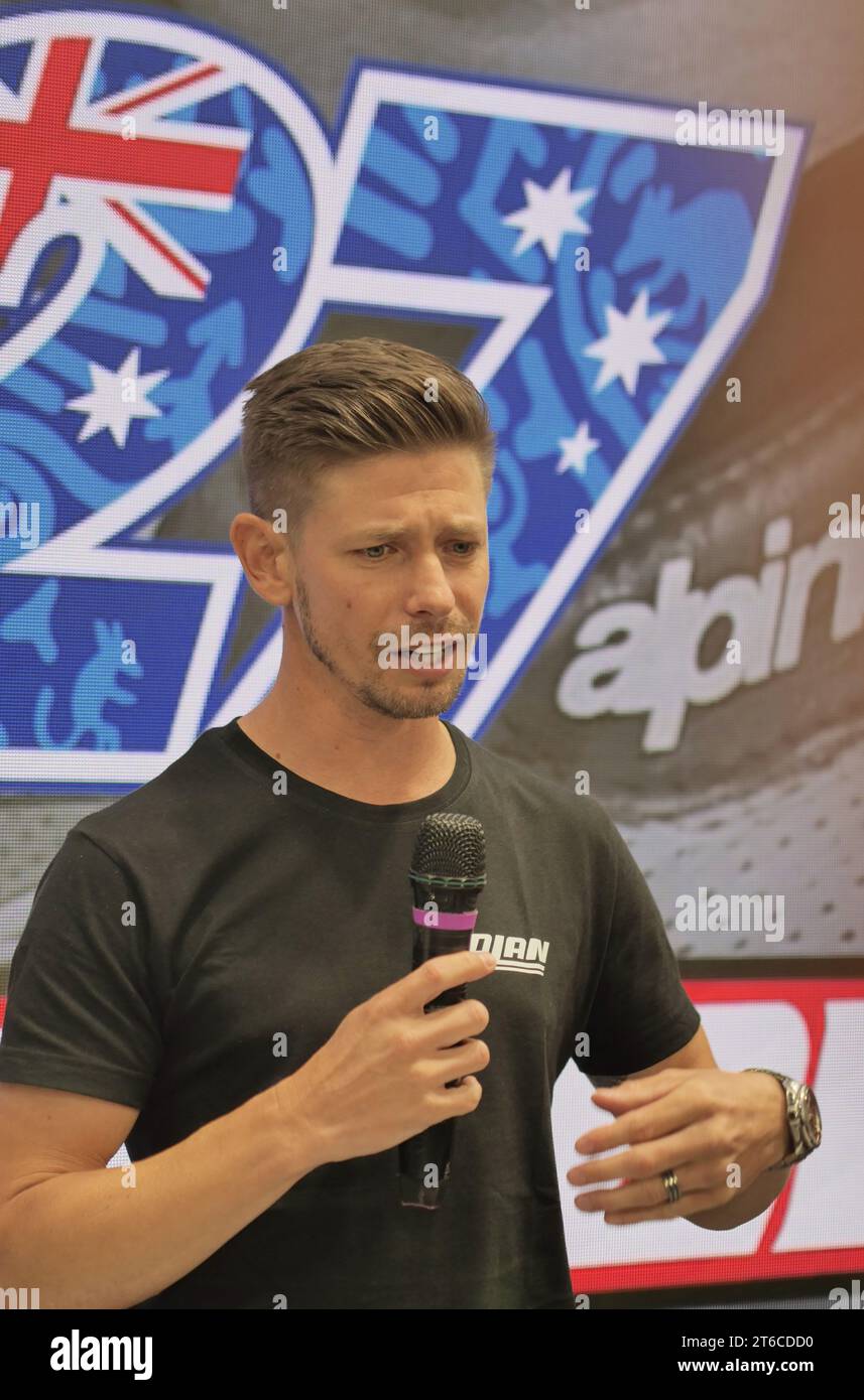 Rho, Milan, Italy. 10th Nov, 2023. Casey Stoner, former multiple MotoGP ...