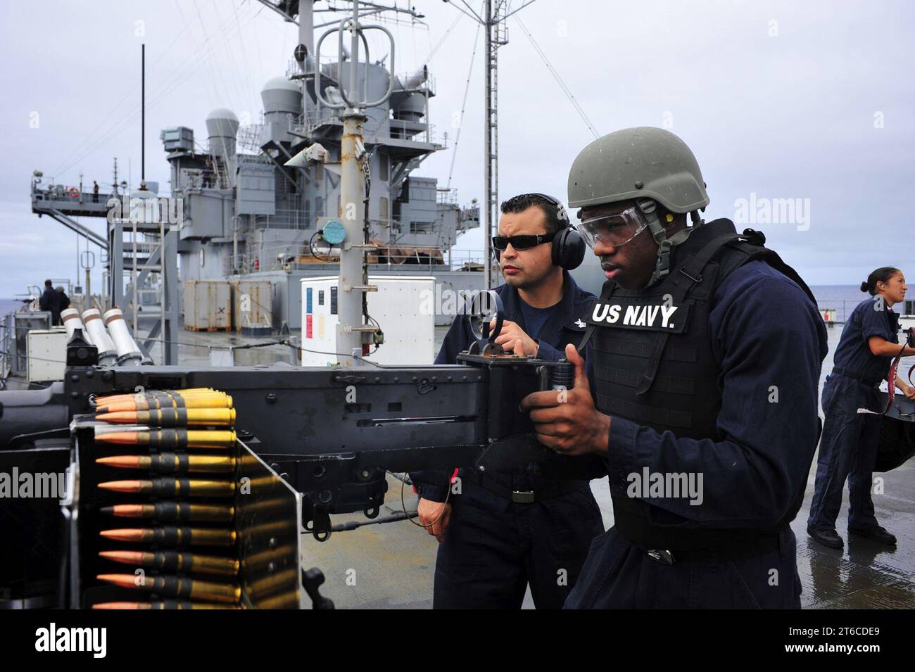 USS Blue Ridge operations 150618 Stock Photo - Alamy