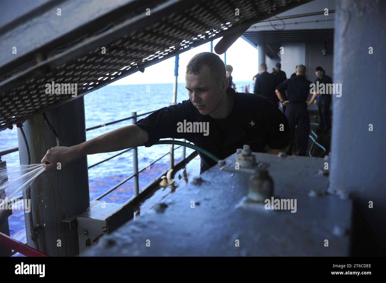 USS Blue Ridge operations 150620 Stock Photo - Alamy