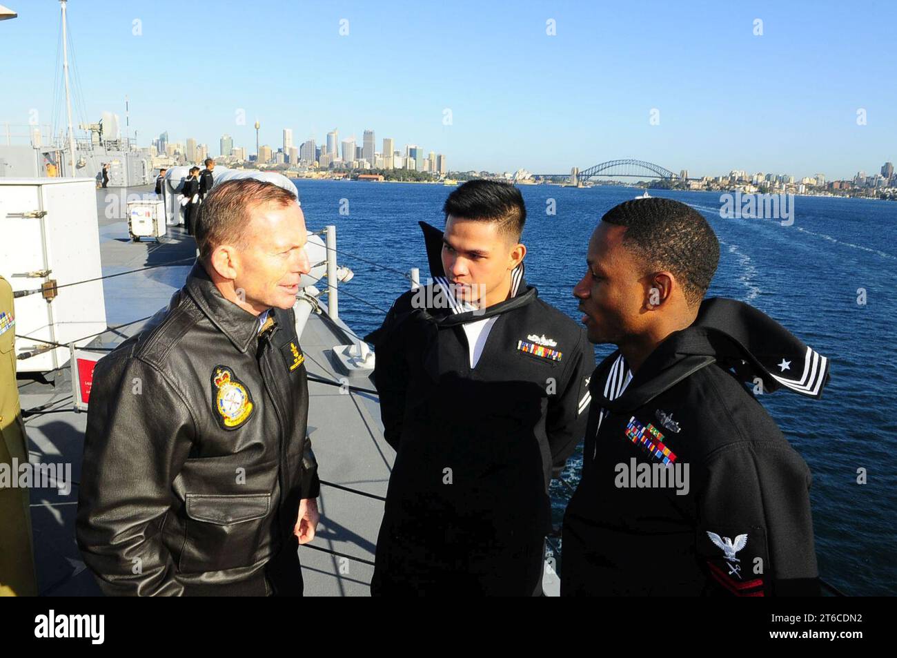 USS Blue Ridge operations 150703 Stock Photo - Alamy
