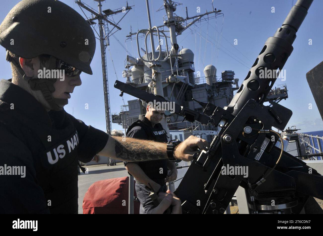 USS Blue Ridge operations 150620 Stock Photo - Alamy