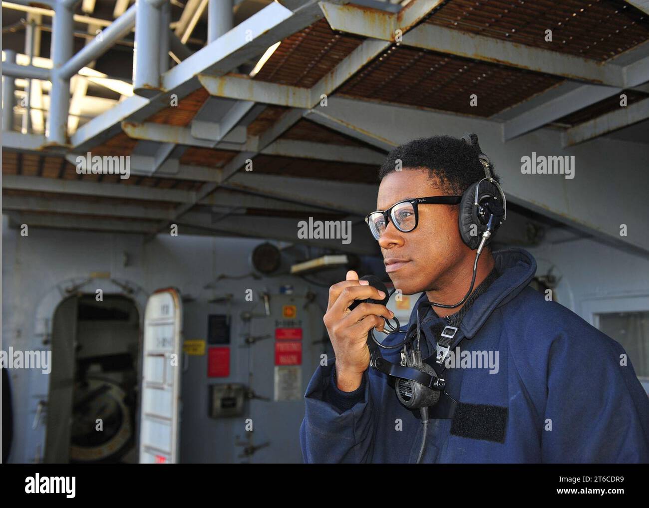 USS Blue Ridge operations 150703 Stock Photo - Alamy