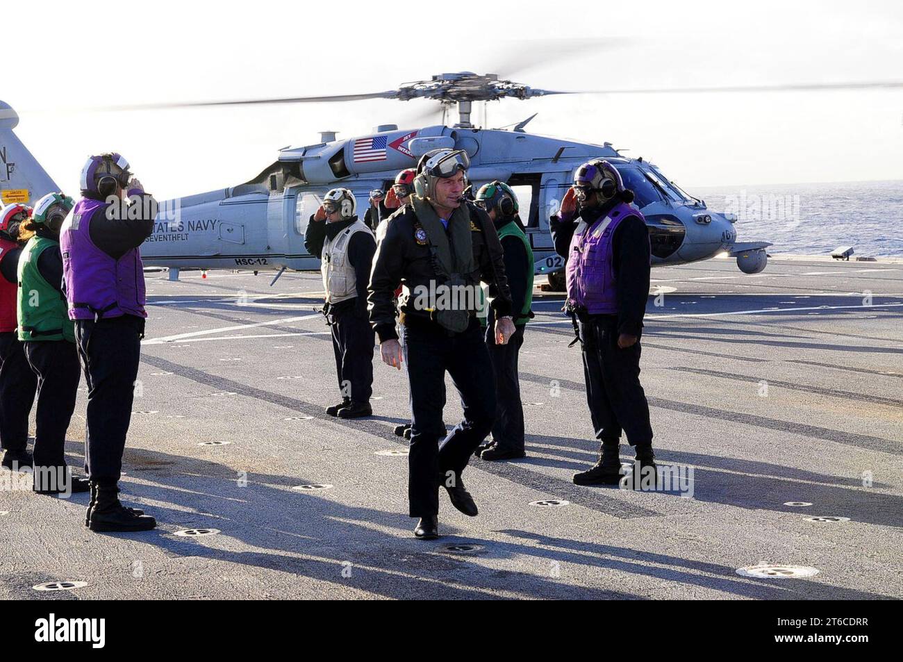 USS Blue Ridge operations 150703 Stock Photo - Alamy