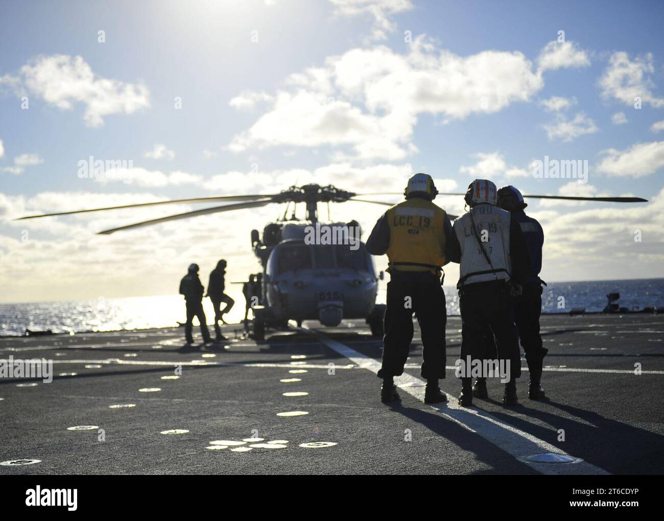 USS Blue Ridge operations 150714 Stock Photo - Alamy