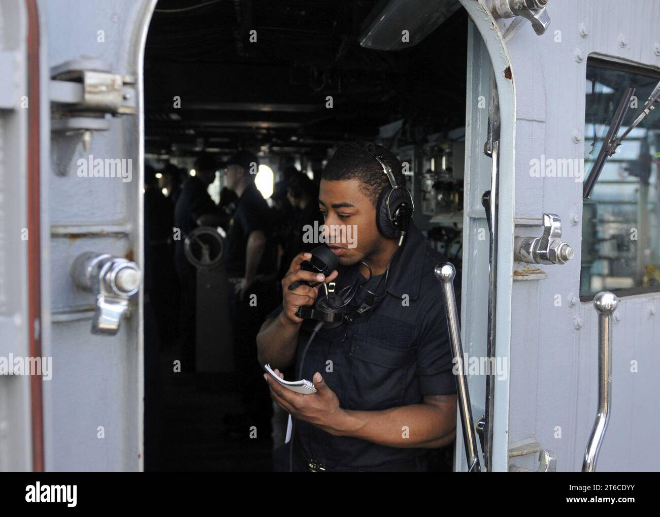USS Blue Ridge operations 160304 Stock Photo - Alamy