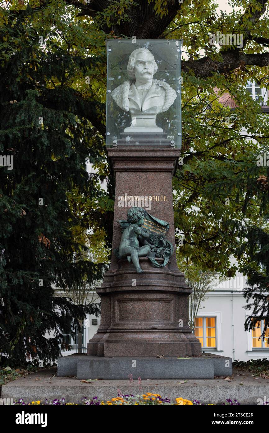 The Gustav von Schlör memorial in Weiden, Germany Stock Photo - Alamy
